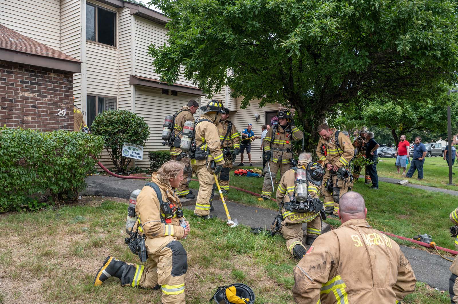 Structure Fire, 29 Jodi Ln – Simsbury Volunteer Fire Department