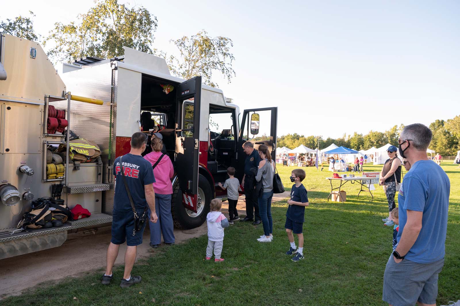 SeptemberFeast, “Touch-A-Truck” – Simsbury Volunteer Fire Department