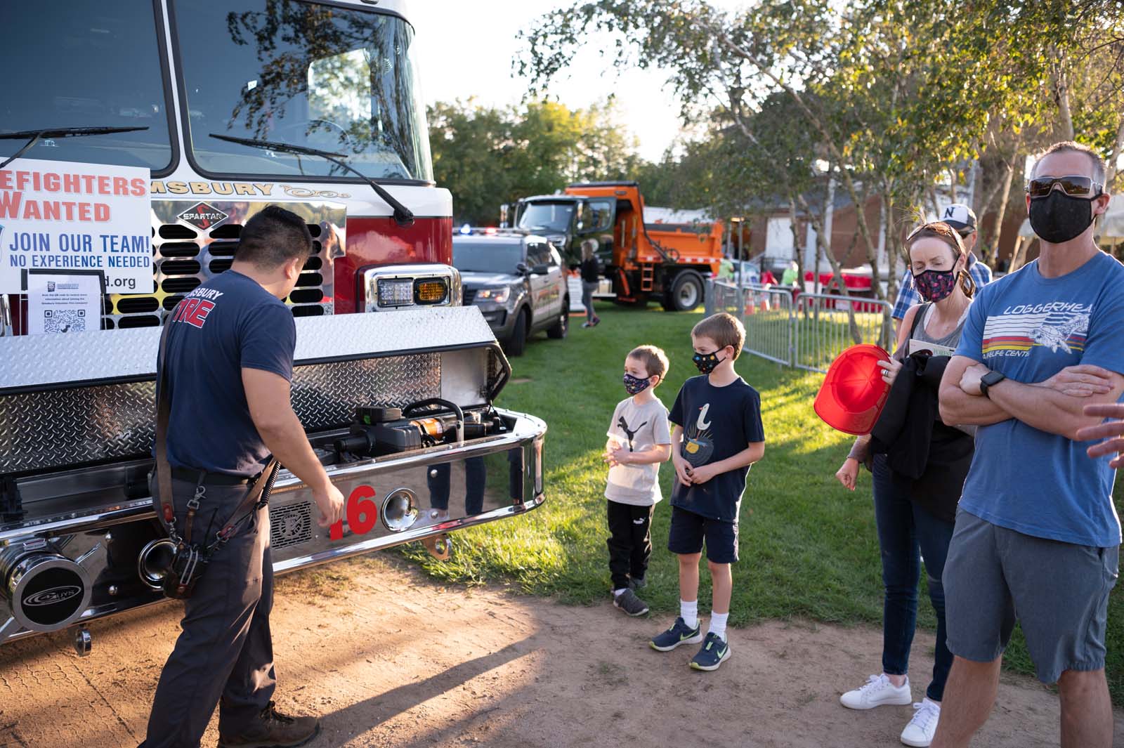 SeptemberFeast, “Touch-A-Truck” – Simsbury Volunteer Fire Department