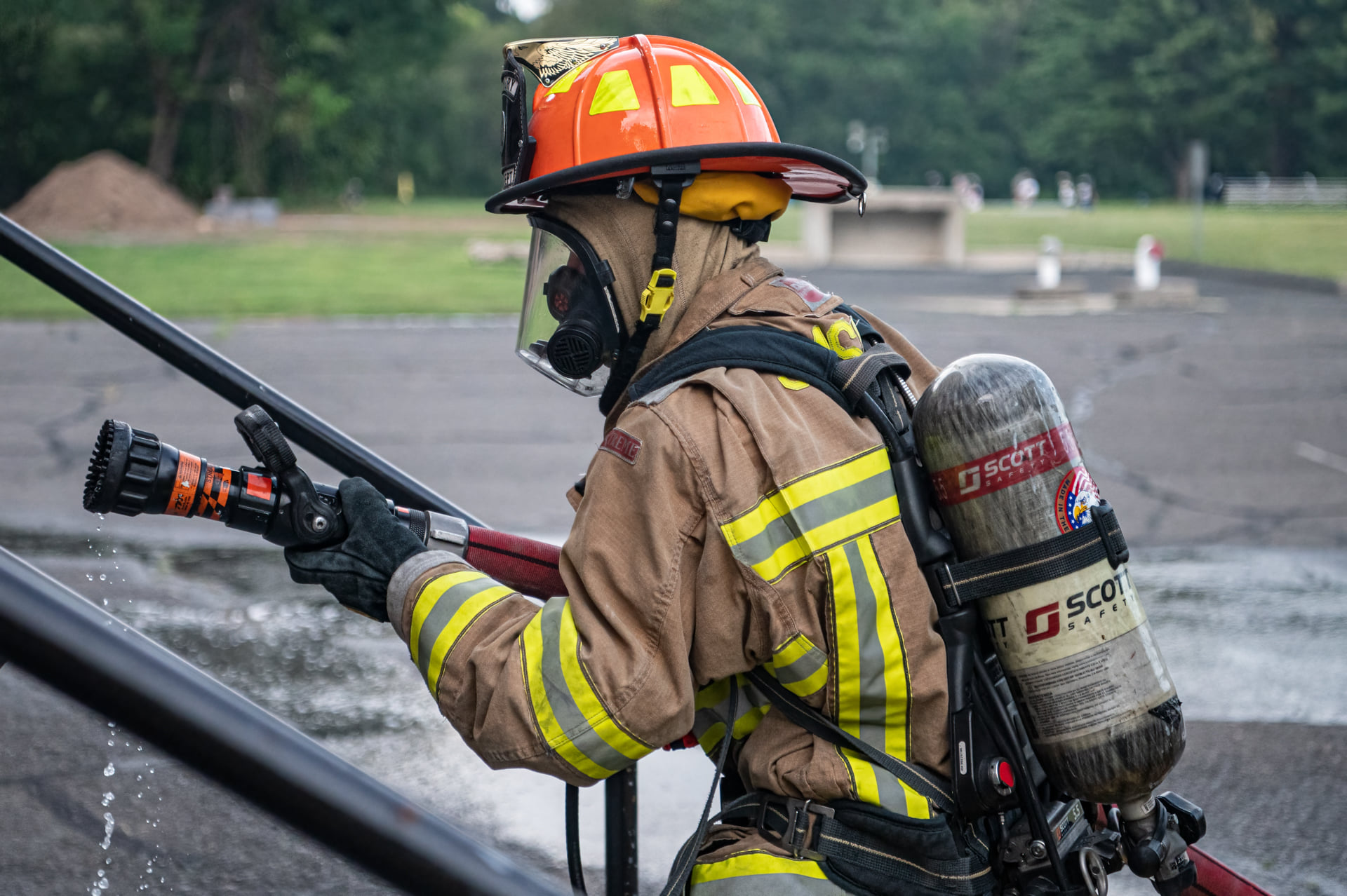Live Fire Training in our Drill Tower at the Weatogue Station ...